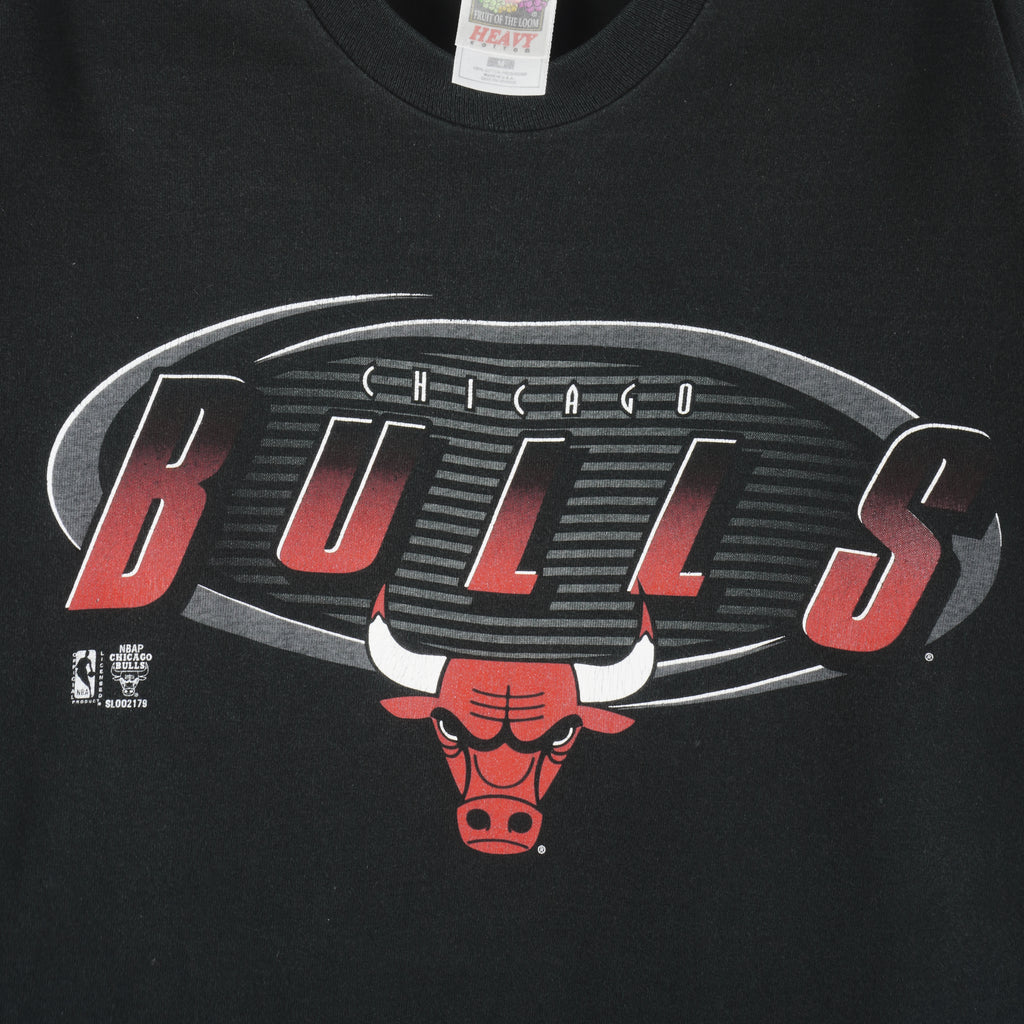 Vintage NBA (Fruit Of The Loom) - Chicago Bulls Single Stitch T-Shirt ...