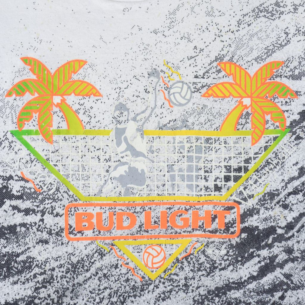 Budweiser (Jostens) - Bud Light Beach Volleyball All Over Print T-Shir ...