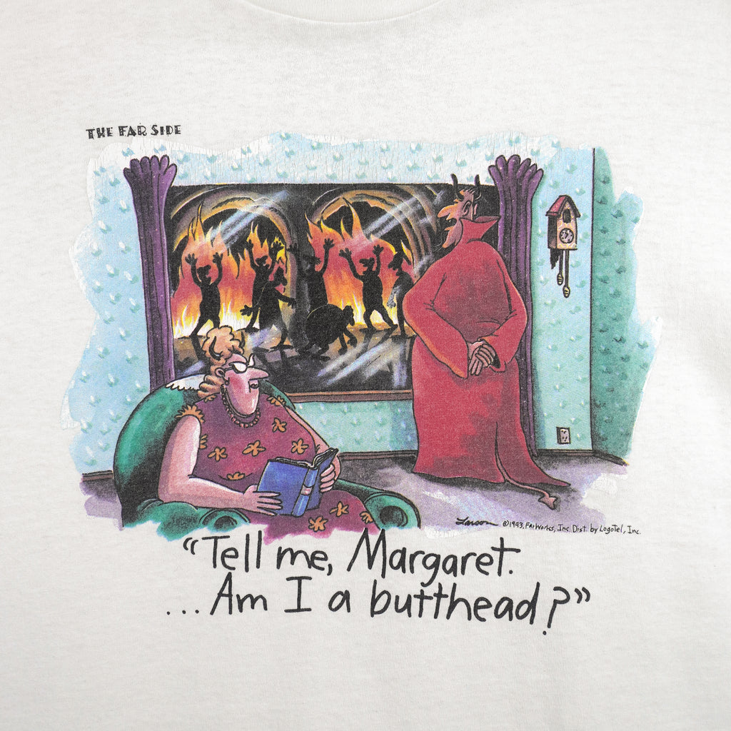 Vintage (The Far Side) - Tell me, Margaret…Am I a butthead? T-Shirt 19 ...