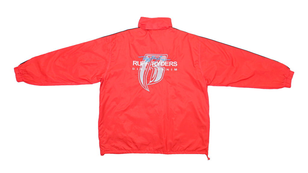 Vintage (Ruff Ryders) - Red Taped Logo Jacket 1990s Large – Vintage ...