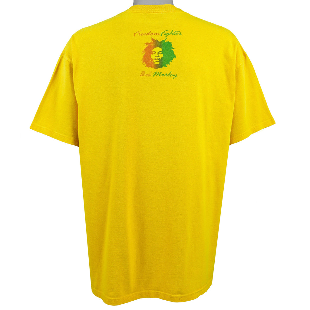 Vintage (Zion Rootswear) - Bob Marley, Freedom Fighter T-Shirt 2004 X ...