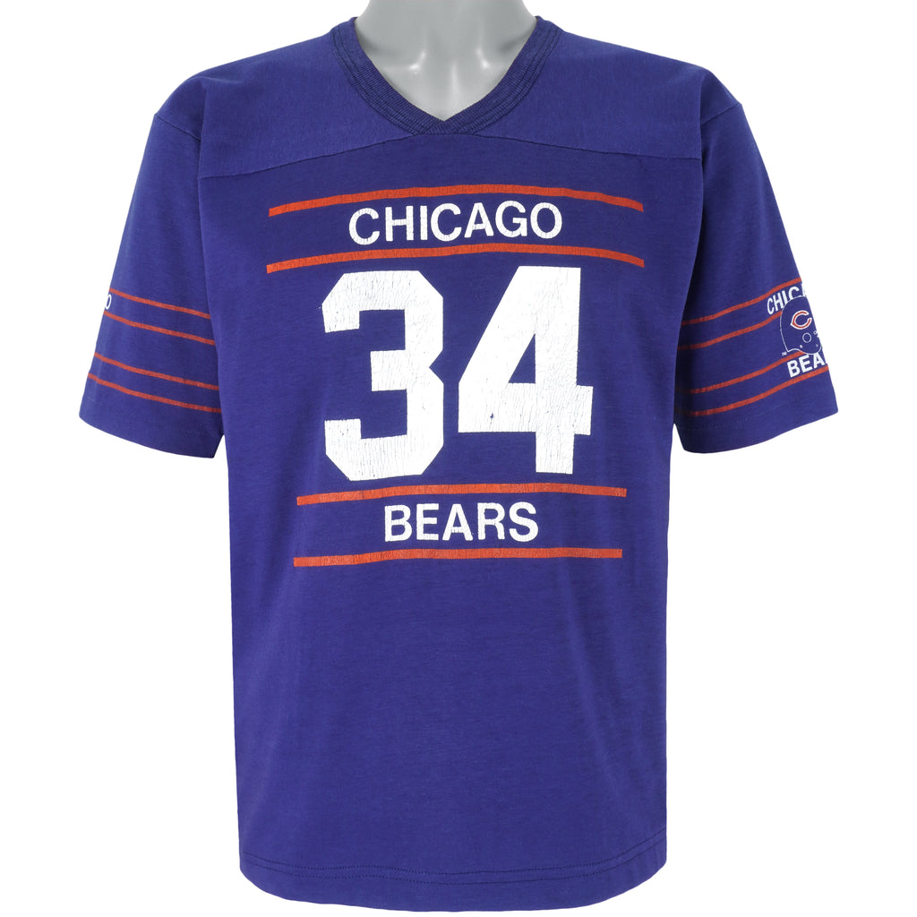 Vintage NFL - Chicago Bears, Payton No. 34 Football Jersey 1990's Large ...