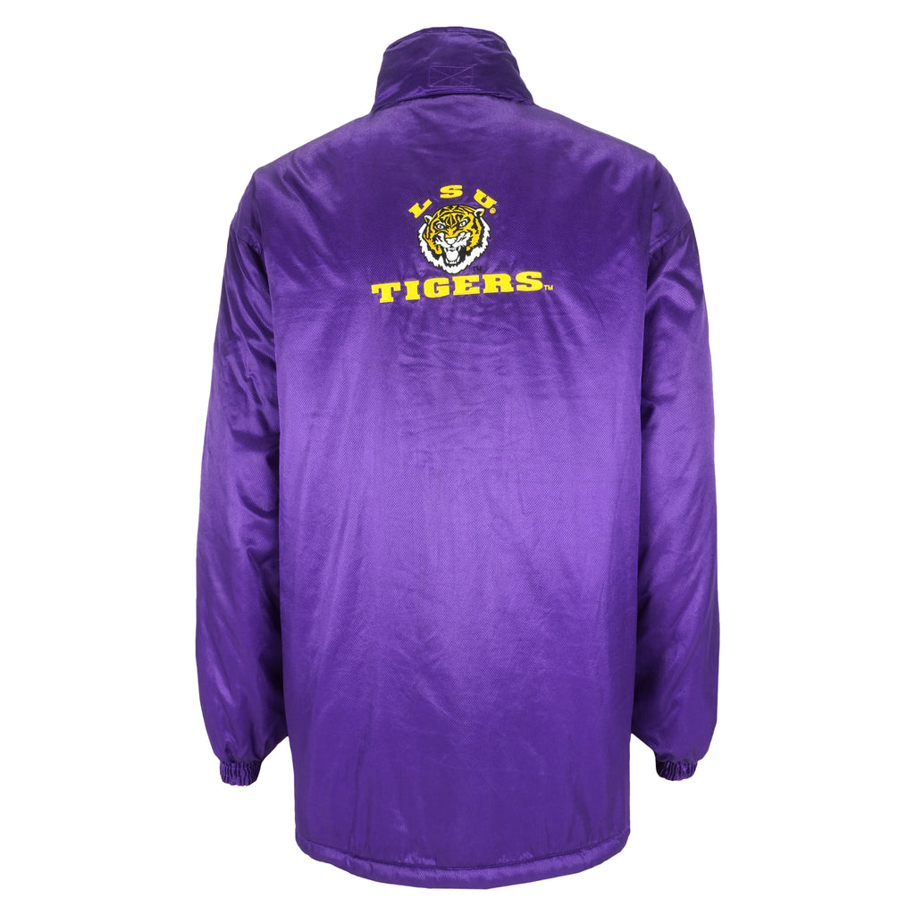 Vintage NCAA (Logo Athletic) - LSU Tigers Embroidered Big Logo Jacket ...