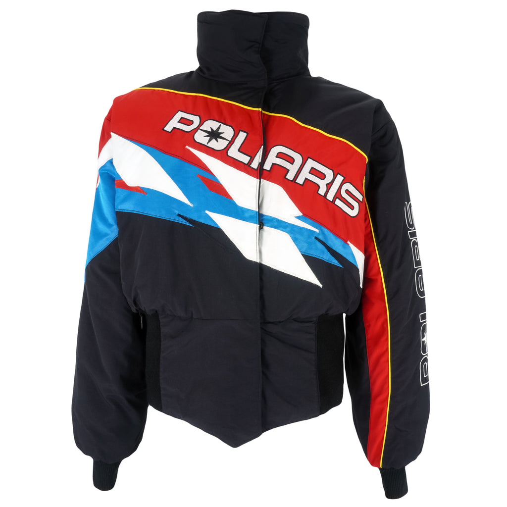 Vintage Polaris - Black Zip-Up Racing Jacket 1990s Large – Vintage Club ...