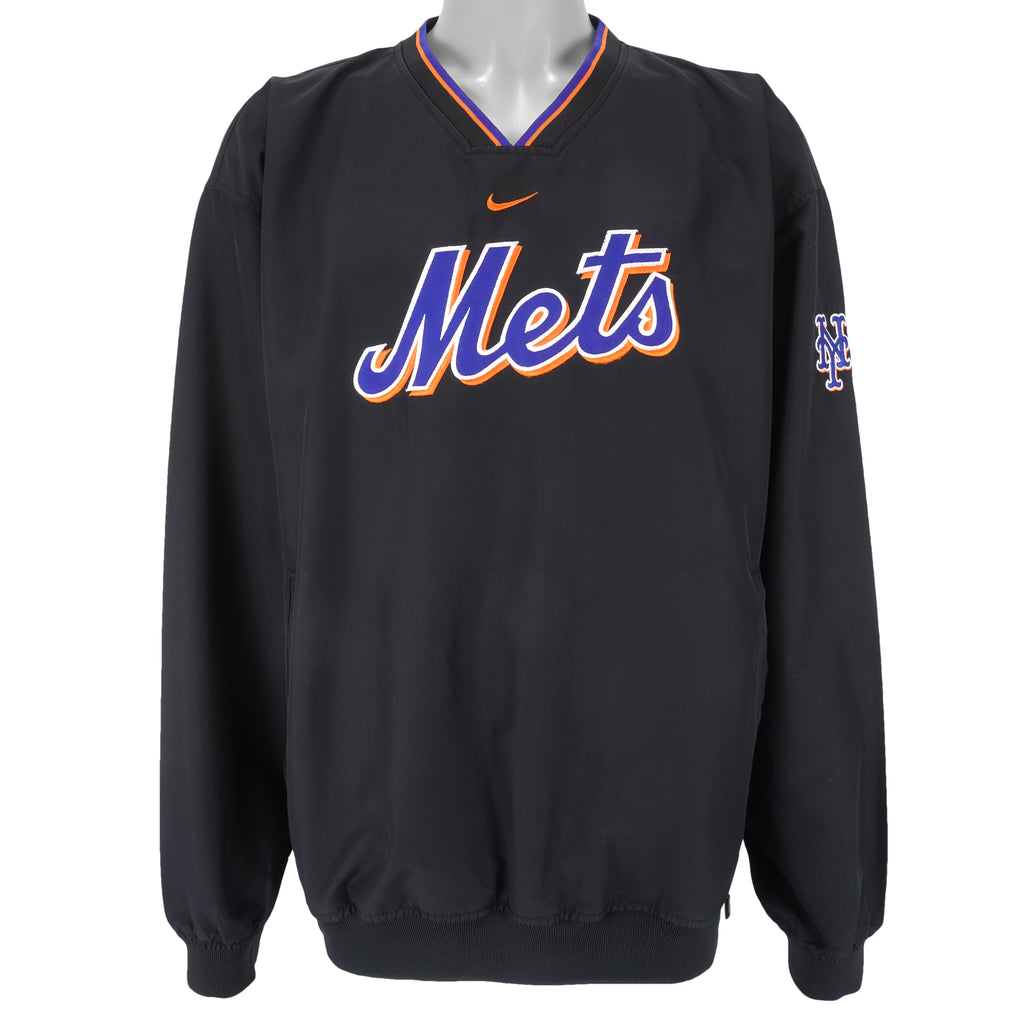 Vintage Nike - New York Mets Pullover Windbreaker 1990s X-Large ...