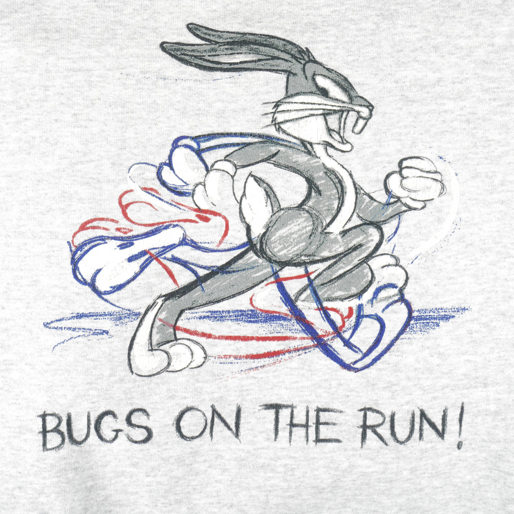 Vintage Looney Tunes - Bugs Bunny On The Run! Crew Neck Sweatshirt ...