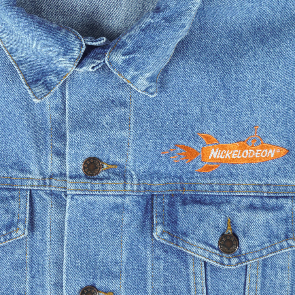 Vintage - Nick At Night Nickelodeon Denim Jacket 1990s X-Large ...