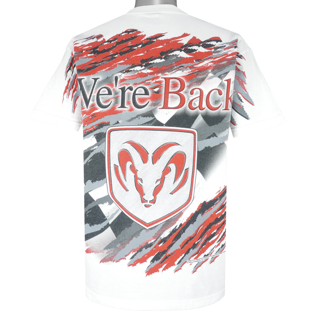 Vintage (AAA) - Dodge Motorsports We're Back All Over Print T-Shirt 20 ...