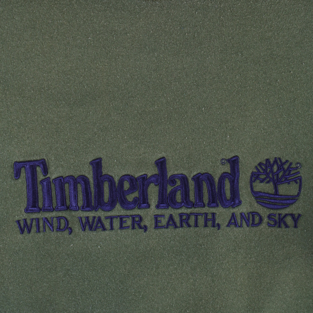 Vintage Timberland - Green Wind Water Earth and Sky Crew Neck ...