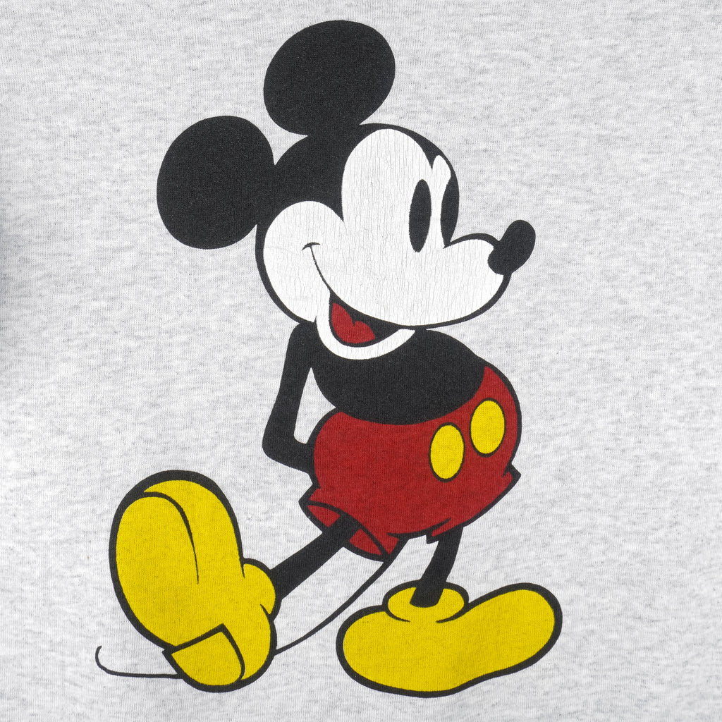 Vintage Disney - Mickey Mouse Crew Neck Sweatshirt 1980s Large ...