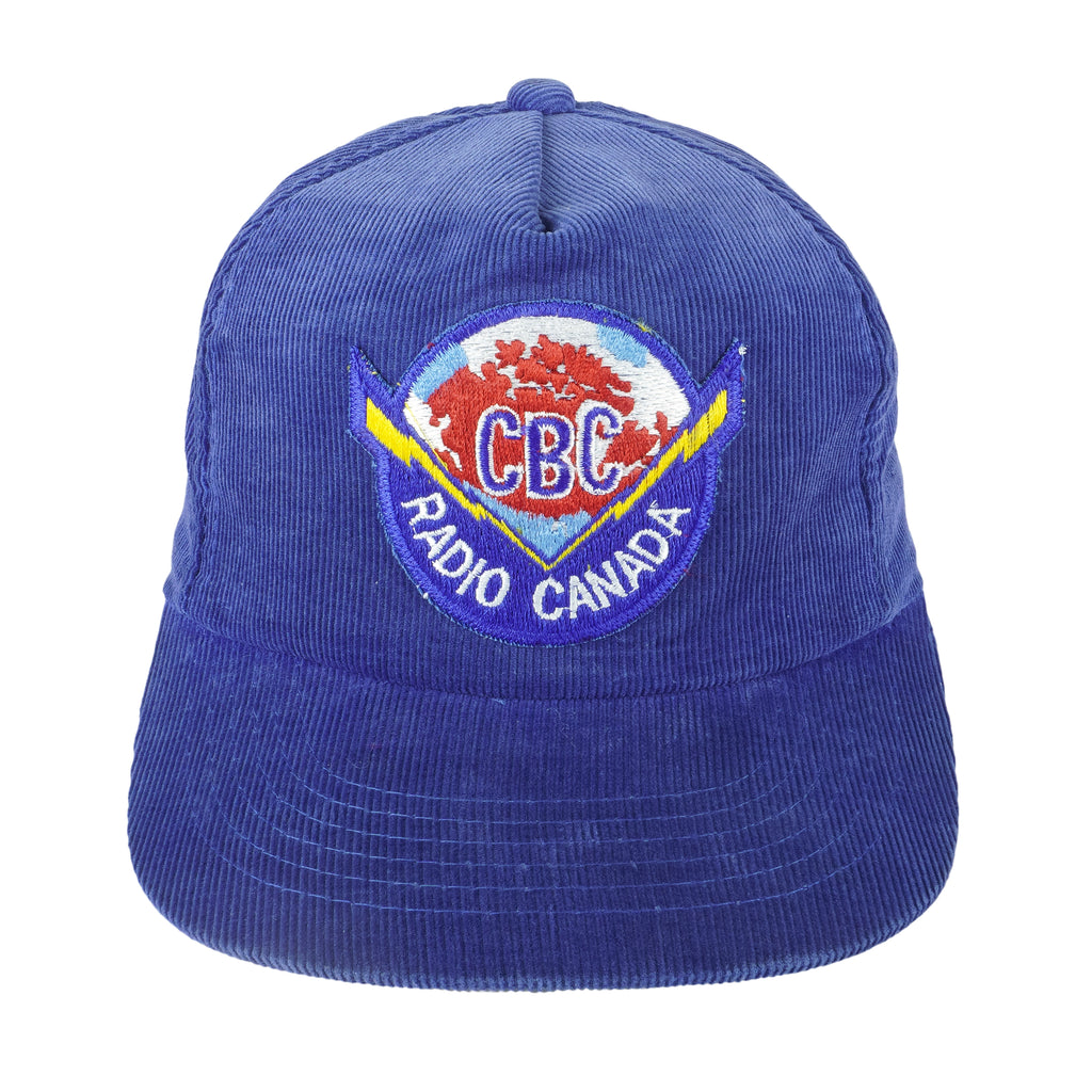 Vintage - CBC Radio Canada Corduroy Snapback Hat 1990s OSFA – Vintage ...