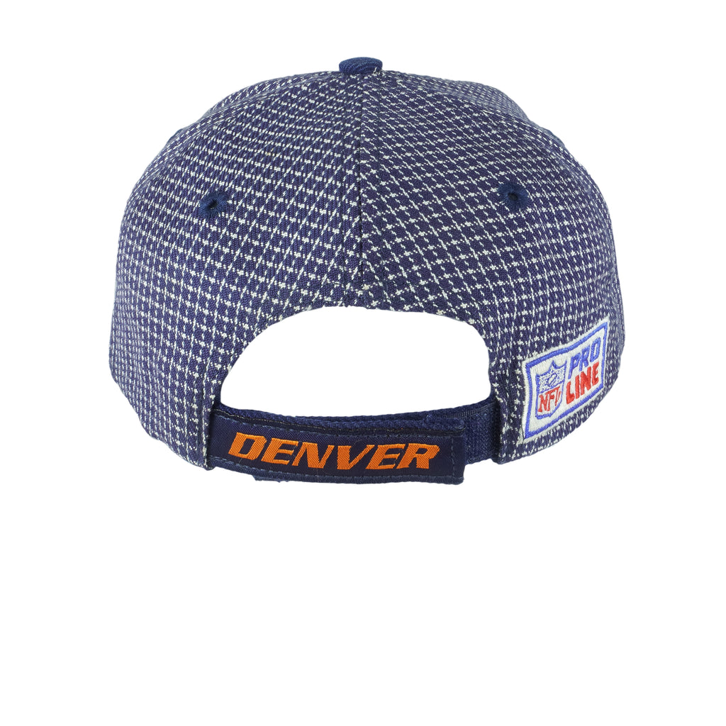 Vintage NFL (Logo Athletic) - Denver Broncos Embroidered Plaid Snapback ...